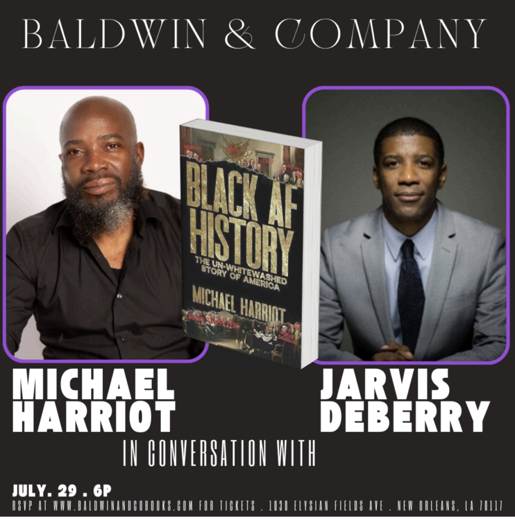 You’re Invited: A Conversation with Michael Harriot and Jarvis Deberry - Dillard University