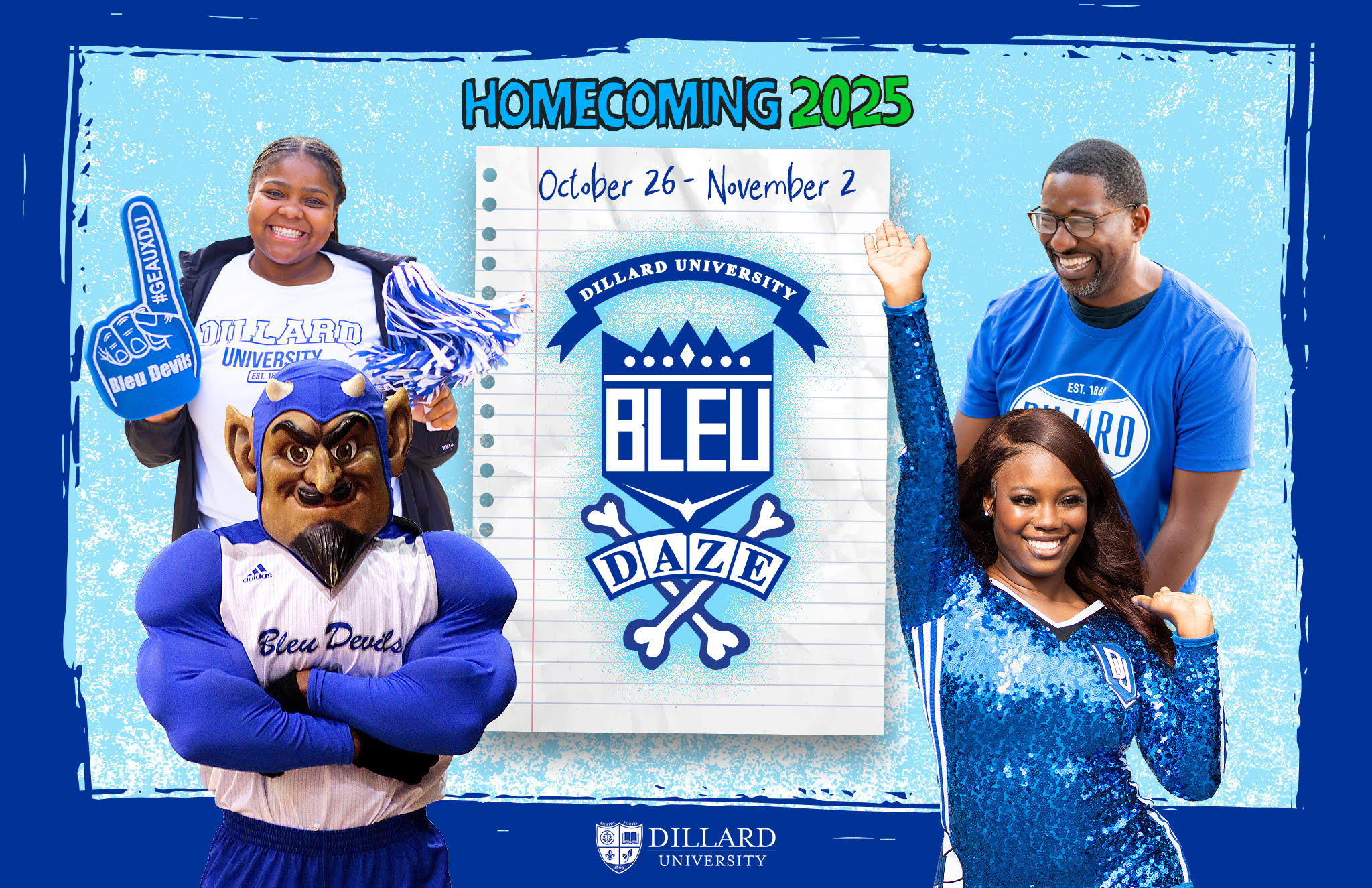 Alumni Homecoming Nov 8-13, Dillard University, New Orleans, LA
